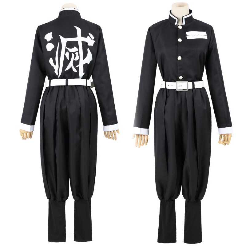 Anime Demon Slayer Kimetsu No Yaiba Cosplay Costume Kamado Tanjirou ...