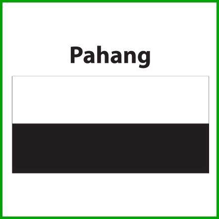 Pahang Flag 3x6ft, Bendera Pahang 3x6ft, Polymesh | Lazada