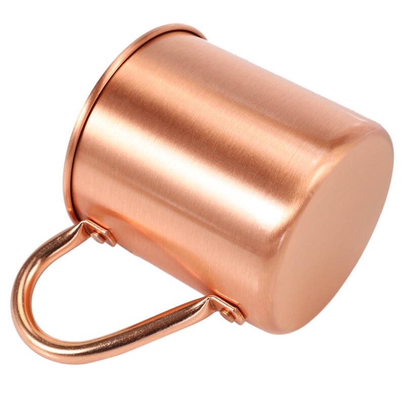 Pure Copper Moscow Mule Mug Solid Smooth Without Inside Liner For ...
