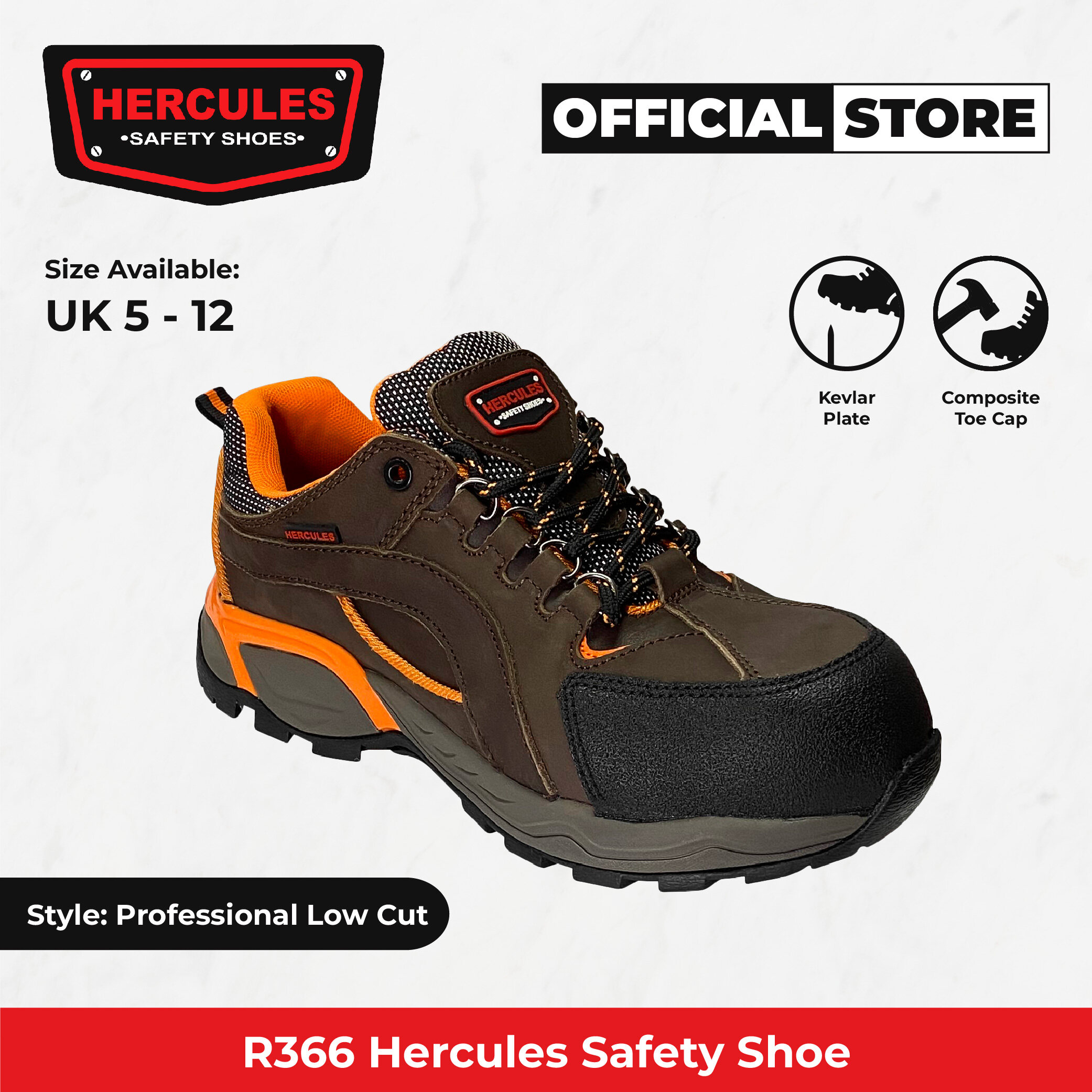 HERCULES R366 SAFETY SHOES | Lazada