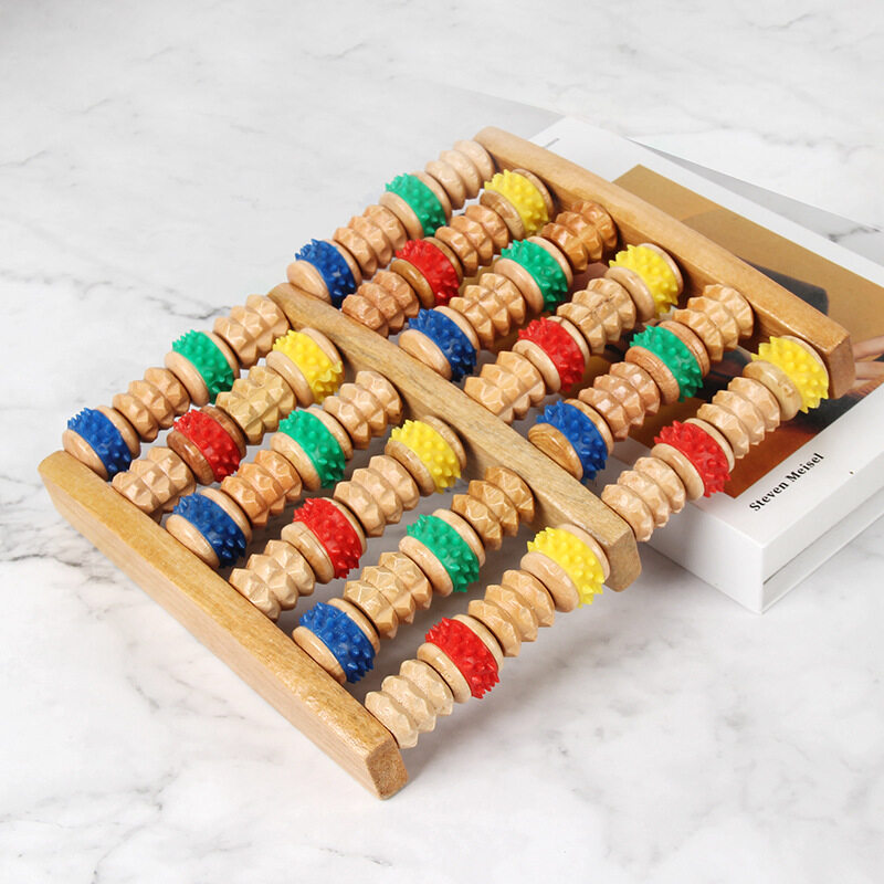 MENGNI ลูกกลิ้งนวดเท้า ที่นวดฝ่าเท้า ที่นวดเท้า ไม้นวดเท้าเพื่อสุขภาพ ...