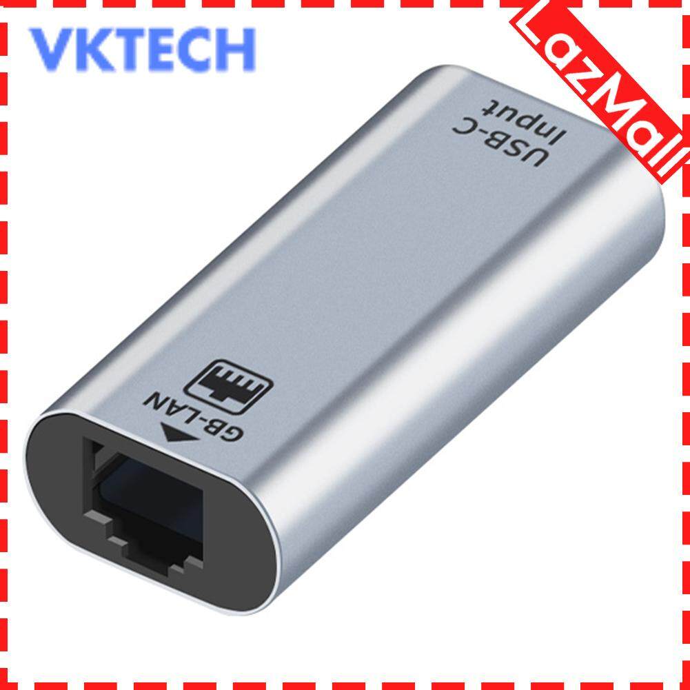 USB Type C to RJ45 Ethernet Adapter 10/100/1000 Gigabit Wired LAN ...