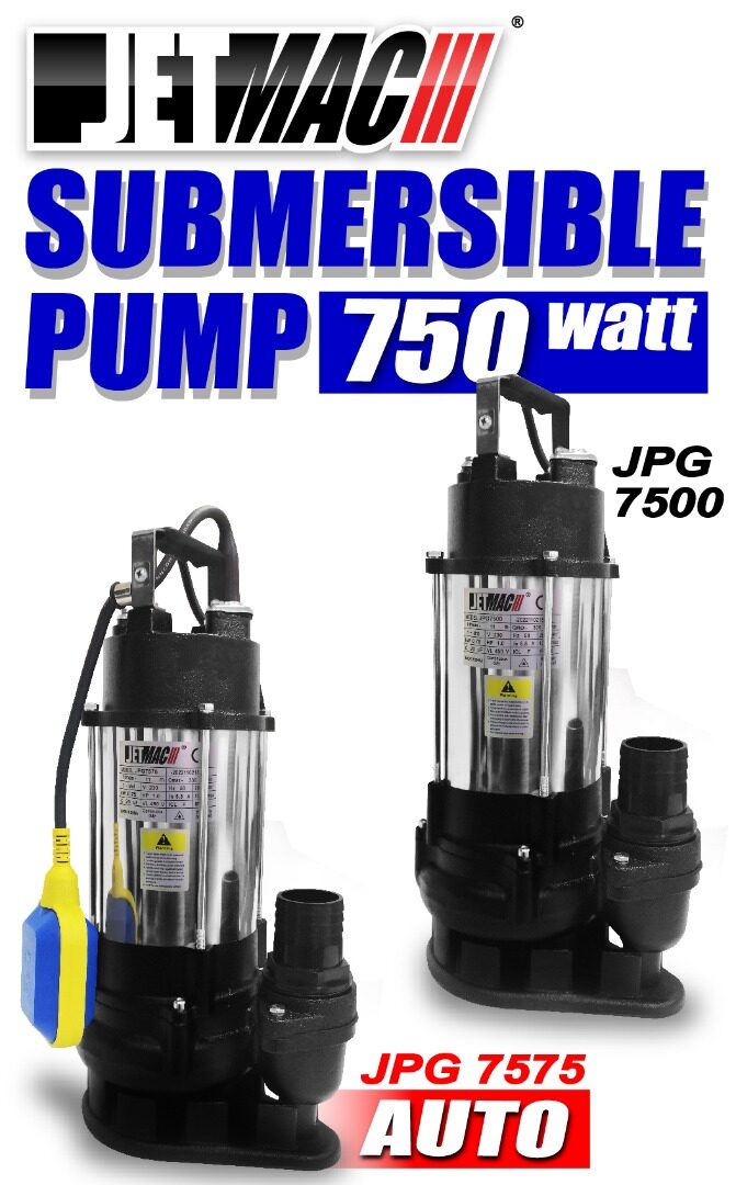 JETMAC SUBMERSIBLE PUMP (JPG7500 FOR NON AUTO) | Lazada