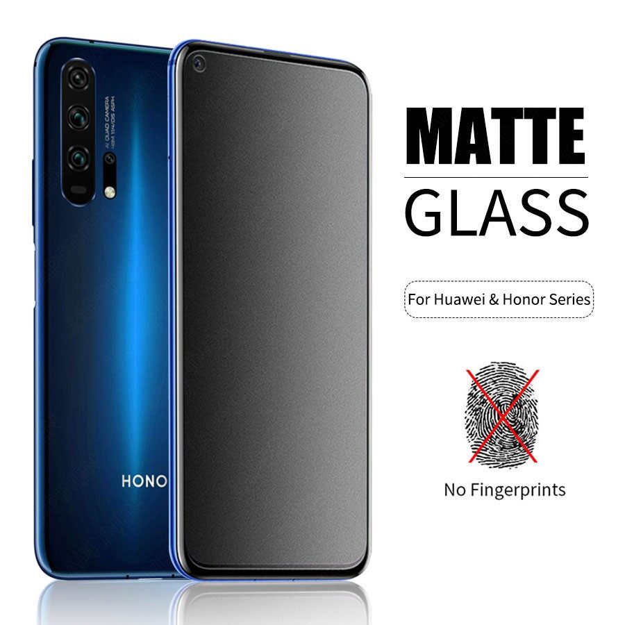 Ready Stock【กระจกนิรภัย】 Matte กระจกนิรภัย Huawei Honor X9 5G Y7A Y7 ...