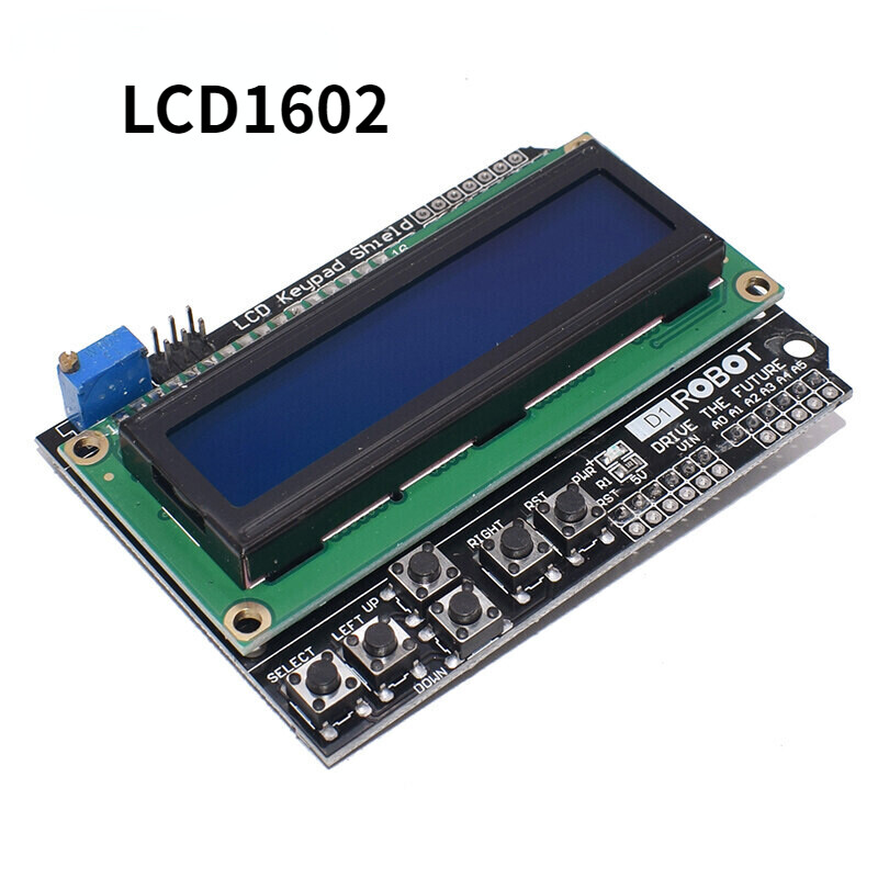 Lcd Keypad Shield Lcd1602 Lcd 1602 Module Display For Arduino Atmega328 Atmega2560 Raspberry Pi 7961