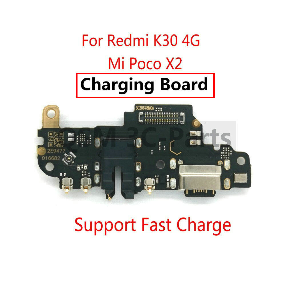 For Xiaomi Redmi K30 4G 5G Charging Board PCB Dock Flex Connector USB ...