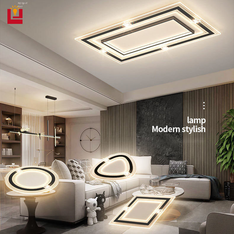 Ynuo โคมไฟเพดานโคมไฟคริสตัลโคมไฟห้องนอน Led รอบโคมไฟห้องรับประทานอาหาร ...