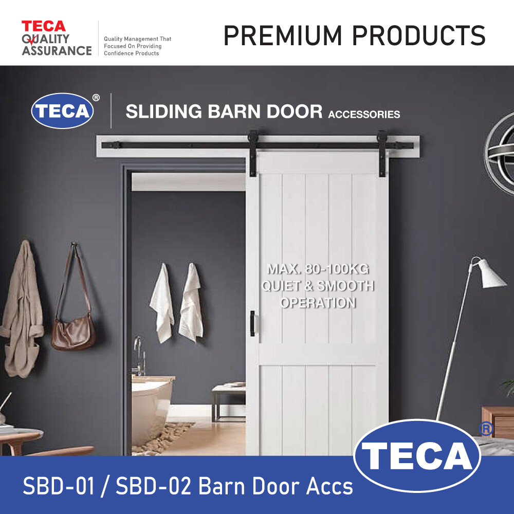 TECA® SBD-01 / SBD-02 Barn Door Accessories Set with Optional Add-On ...