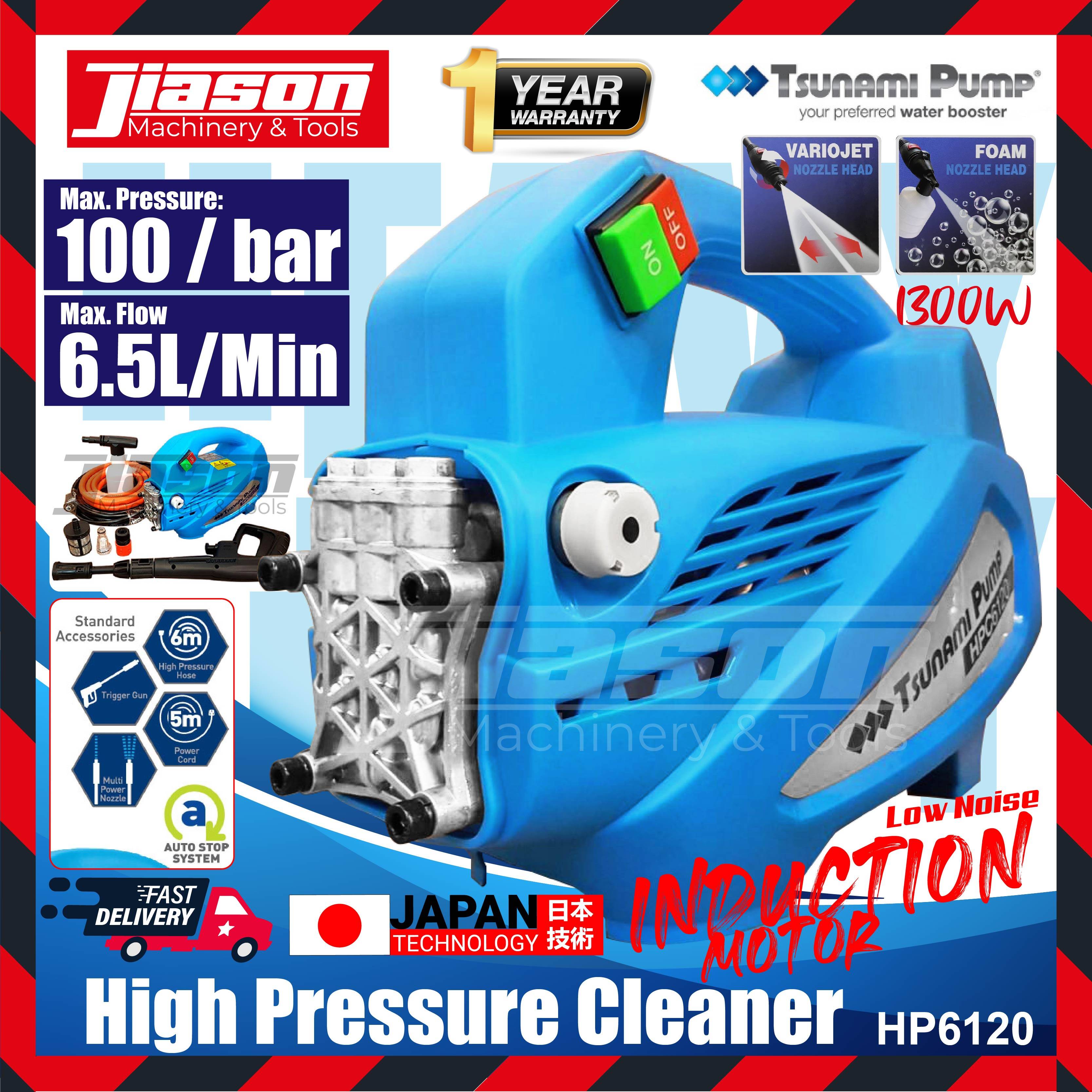 TSUNAMI PUMP HPC6120 100bar High Pressure Cleaner / Water Jet Sprayer ...