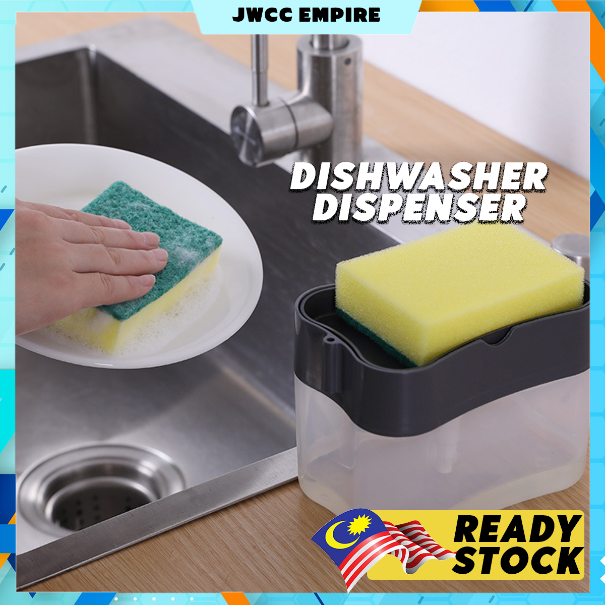 Dishwash Dispenser / Bekas Sabun Cuci Pinggan ...