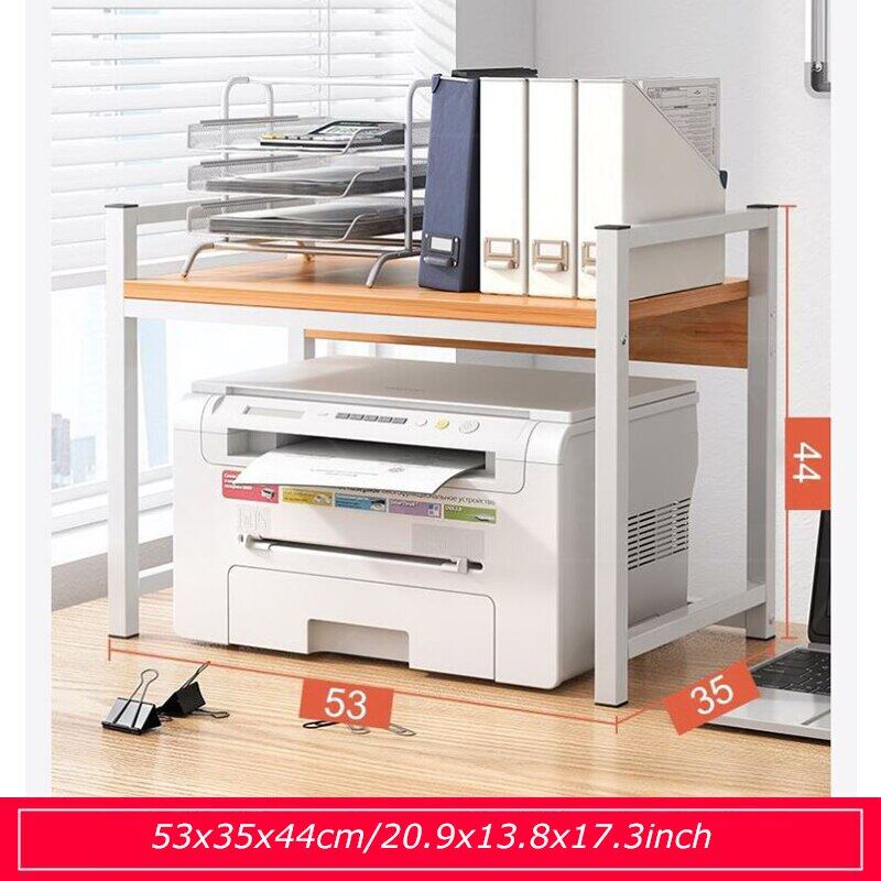 Tier Dual Office Desktop Printer Stands Shelves,Manmade Board Steel ...