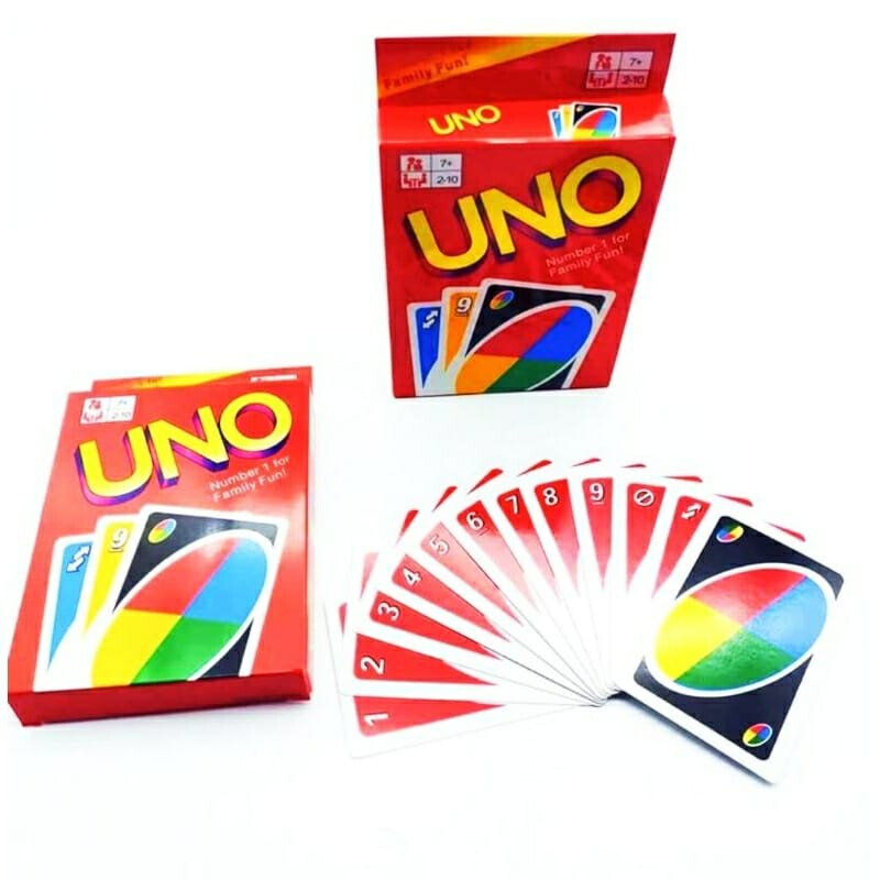 READY STOCK-KAD MAINAN UNO / UNO CARD GAMES / FAMILY FUN CARD GAMES UNO ...