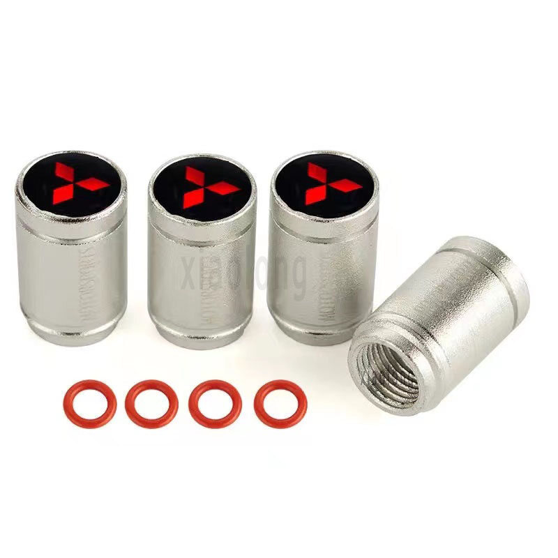 sale 4pcs For Mitsubishi car tire valve cap cover Anti-theft Leak-proof ...