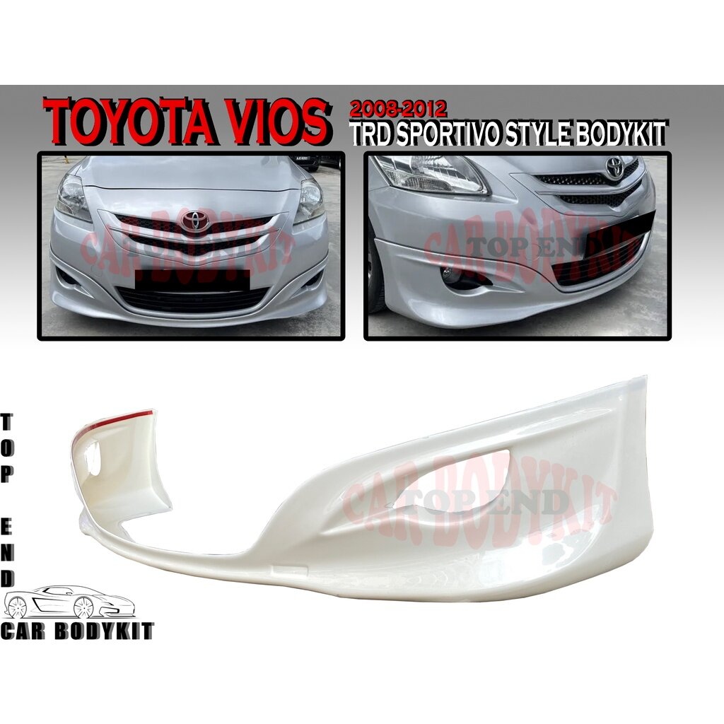 TOYOTA VIOS NCP93 2008-2012 TRD SPORTIVO STYLE FULLSET BODYKIT (TRD ...