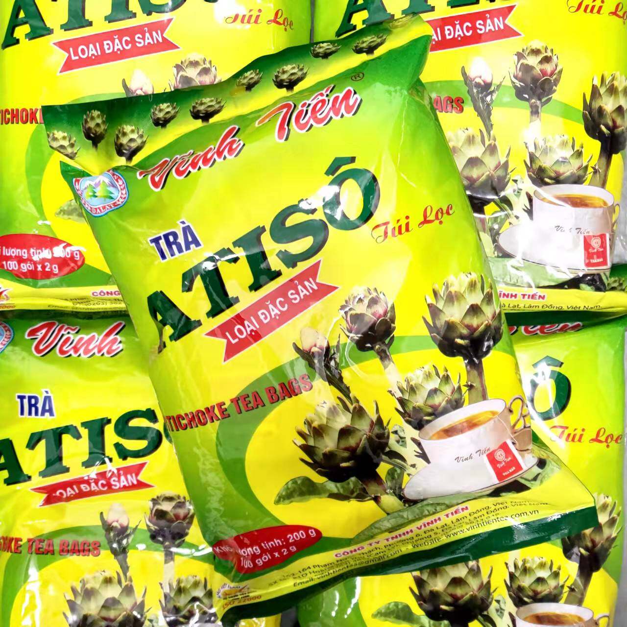 Tra Atiso Vinh Tien Artichoke Tea Bags 200g | Lazada
