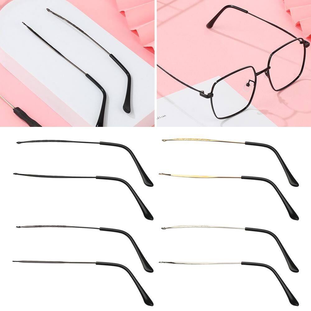 VFBF 1คู่เปลี่ยนกรอบ Anti-Slip แว่นตาซ่อมเครื่องมือกรอบแว่นตาเปลี่ยนขา ...