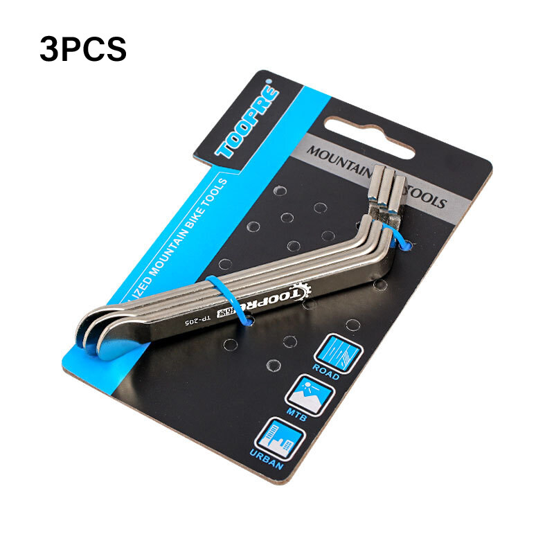 3pcs Cycling Tire Lever Pry Up Bicycle Type Metal Pry Bar Wheel Remover Repair - ruifeng - ThaiPick
