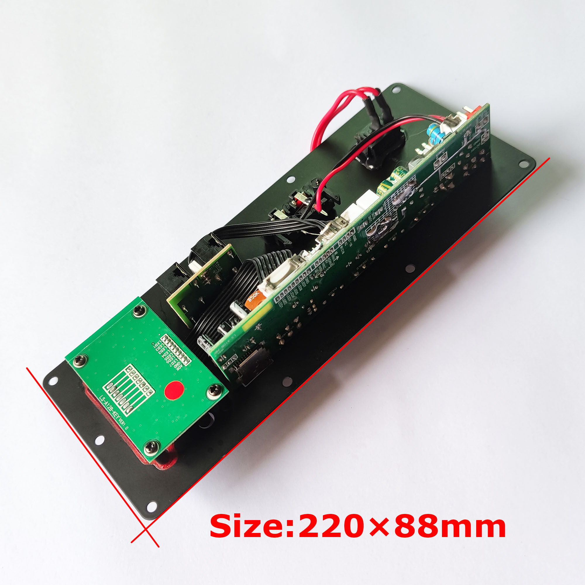 12V Amplifier Board Square Dance Speaker Amplifier Support Bluetooth ...