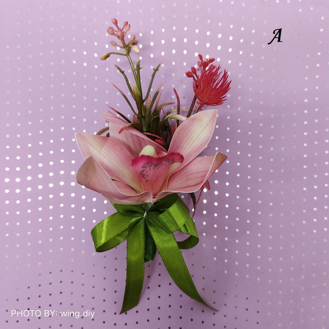 1 PCS | BUNGA ORKID CYMBIDIUM ROZEK/ BUNGA KENDARAT/ BUNGA DADA ...