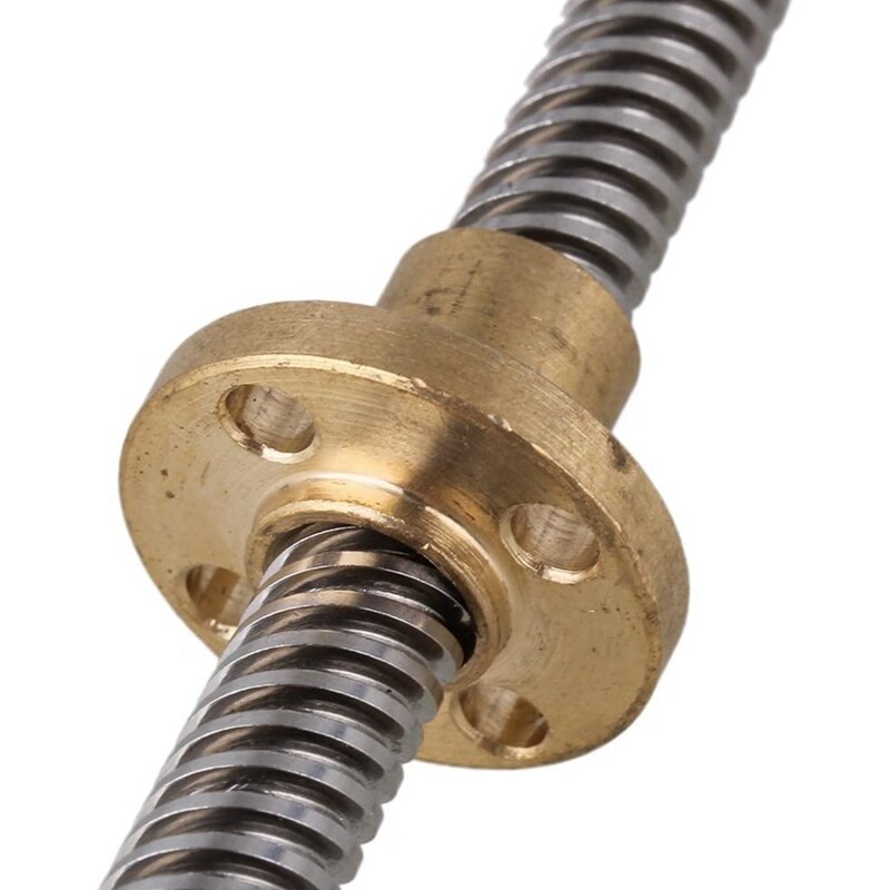 500Mm Horizontal Optical Axis & 8mm Lead Screw Dual Rail Shaft Support ...