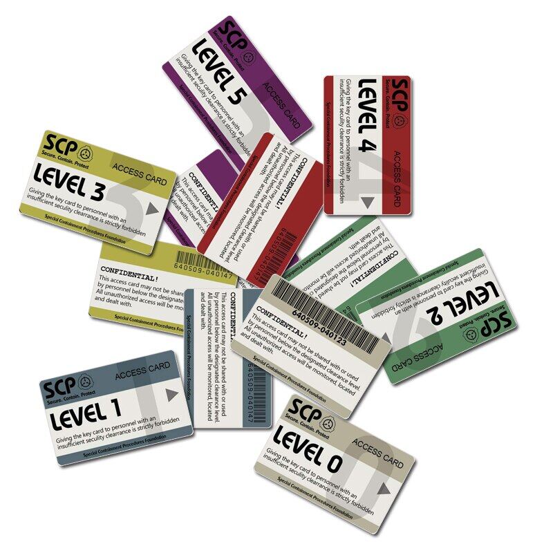 สติกเกอร์ Scp ภาชนะพิเศษขั้นตอนมูลนิธิโลโก้คอสเพลย์เกรดการเข้าถึง ...