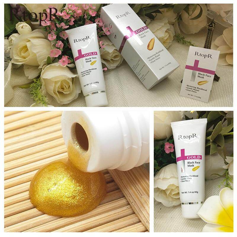 RtopR gold blackheads and whiteheads removal facial mask มาร์คหน้ารักษา ...