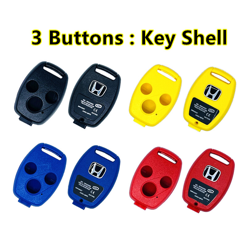 【Ready stock】Colorful 2 3 Buttons Remote Car Key Cover For Honda JAZZ ...