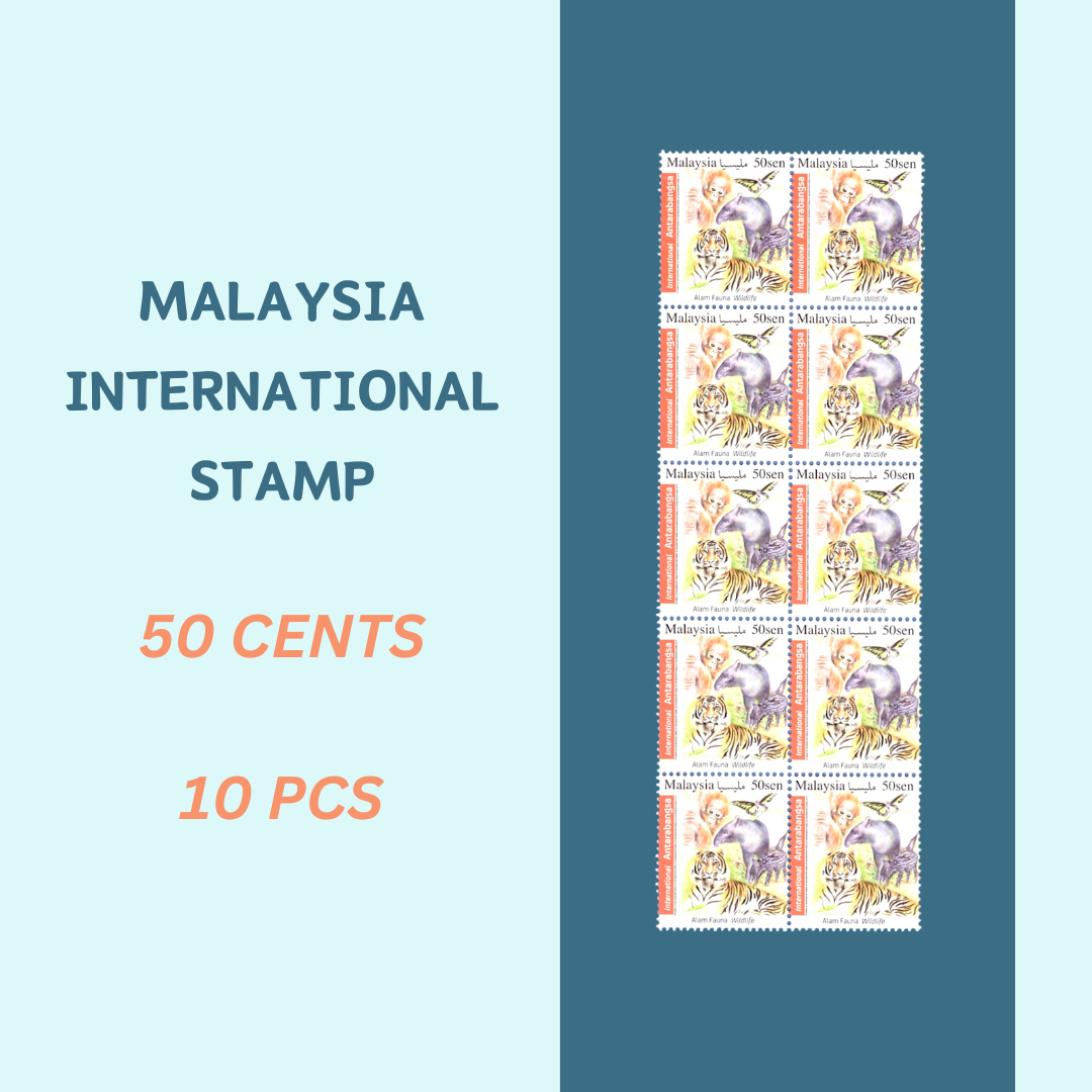 Stamp Malaysia - Malaysia International Stamp | Lazada