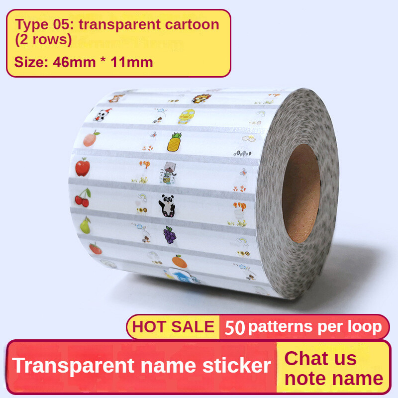 Customize Name Stickers Name Tag Waterproof Personalized Cute Labels ...