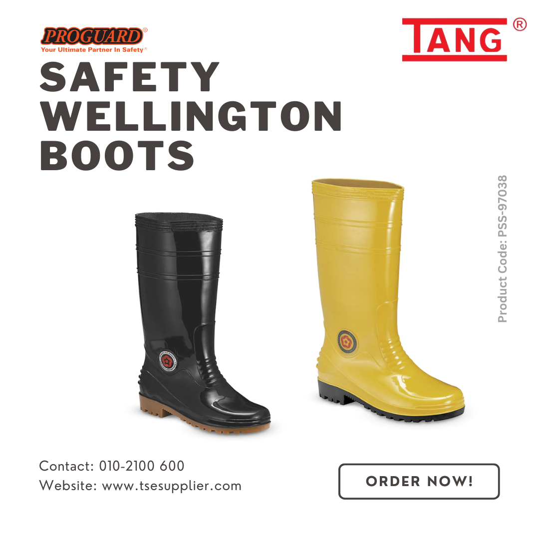 Proguard Safety Wellington Boots 【7000B / 7000Y】 | Lazada