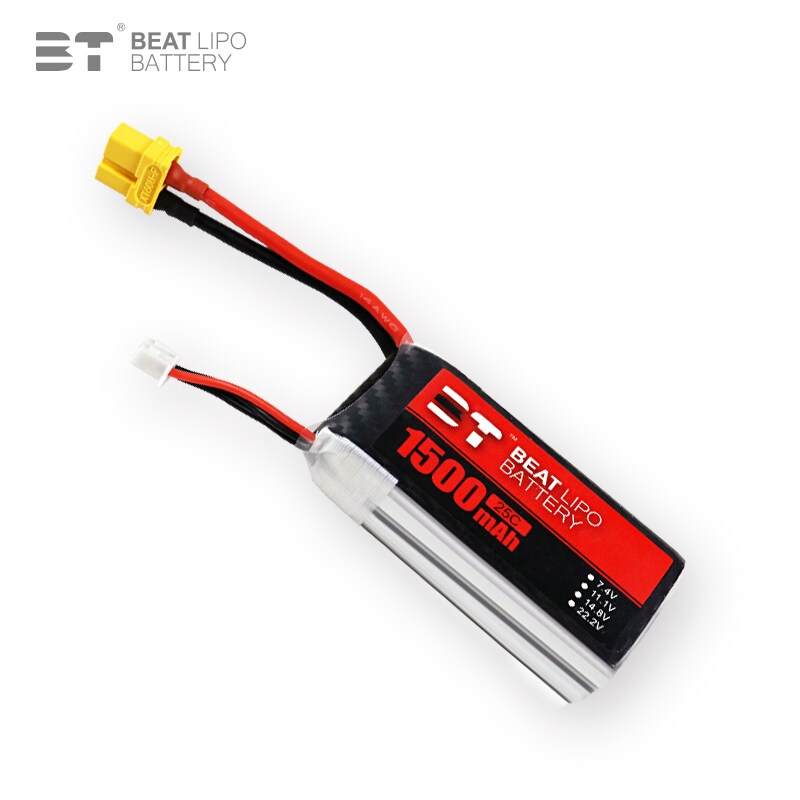 BTLIPO LiPo แบตเตอรี่ ปลั๊ก XT60 สำหรับ RC รถ รถบรรทุก เฮลิคอปเตอร์ 1500mAh 2S 7.4V 25C Lipo ...