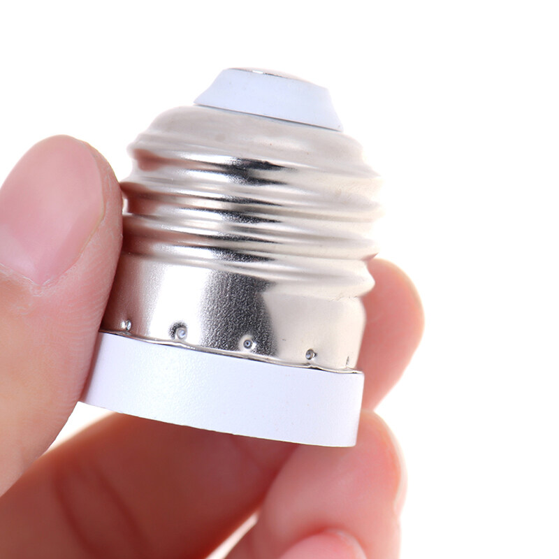 bianzai 2Pcs E27 to E17 Adapter Lamp Holder Base Socket for E17 LED ...