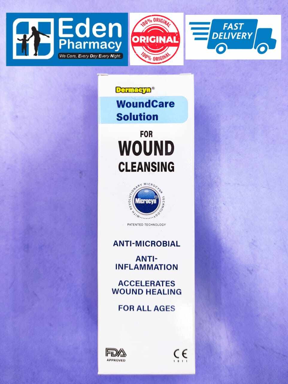 Dermacyn WoundCare [ Solution ( 500ml ) / Solution Spray ( 100ml ...