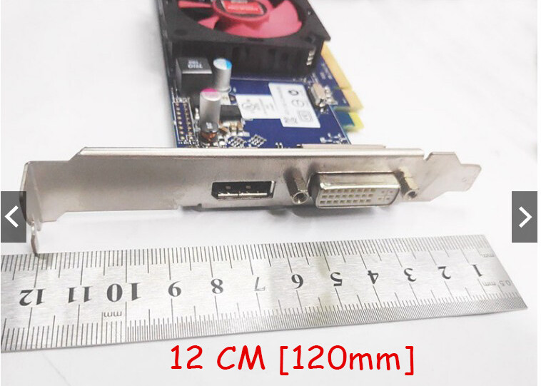 Dell ATI AMD Radeon HD 6450 HD6450 1GB DDR3 64bit DVI DP DisplayPort ...