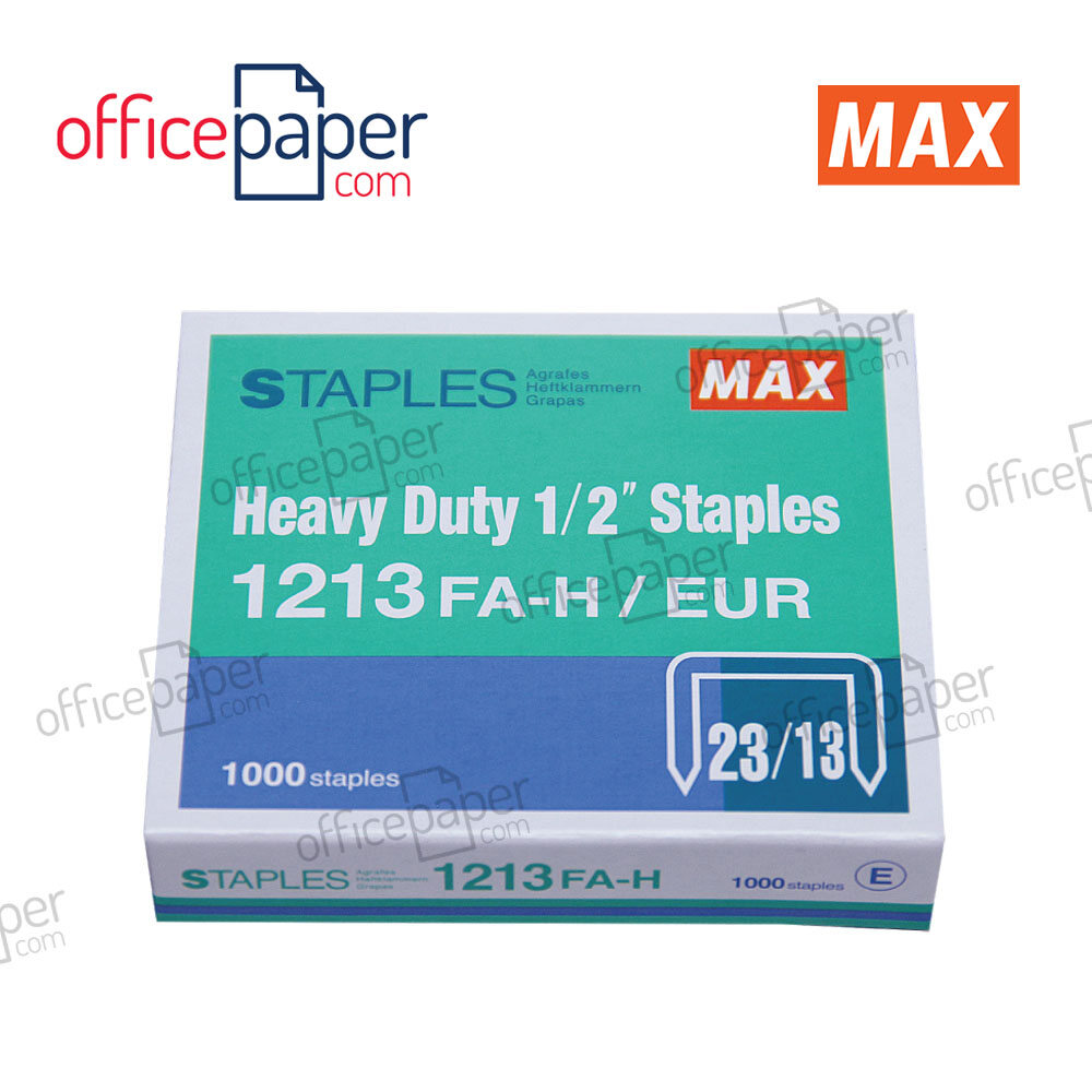 MAX HEAVY DUTY 1/2" STAPLES 1213 FA-H / ML | Lazada