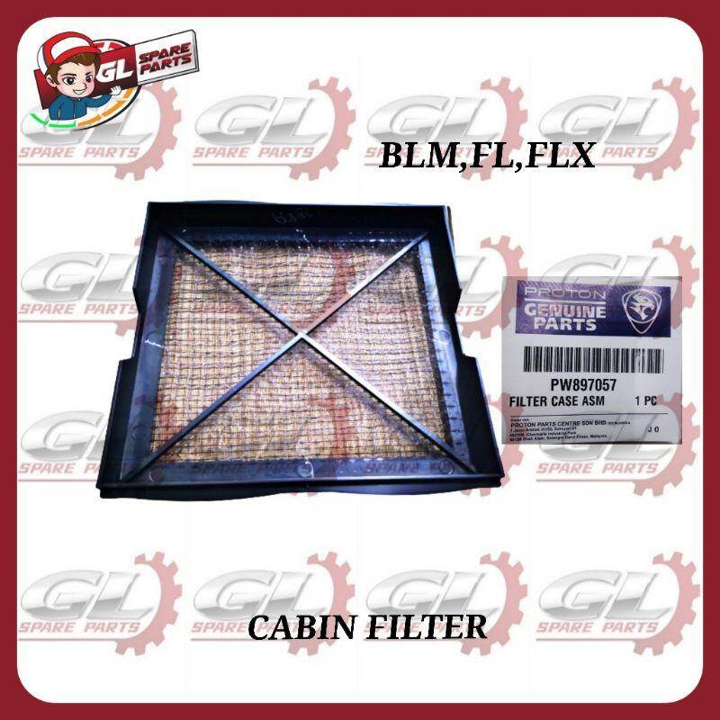 CABIN FILTER ORIGINAL PROTON SAGA BLM FL FLX / SAGA VVT (PW897057 ...