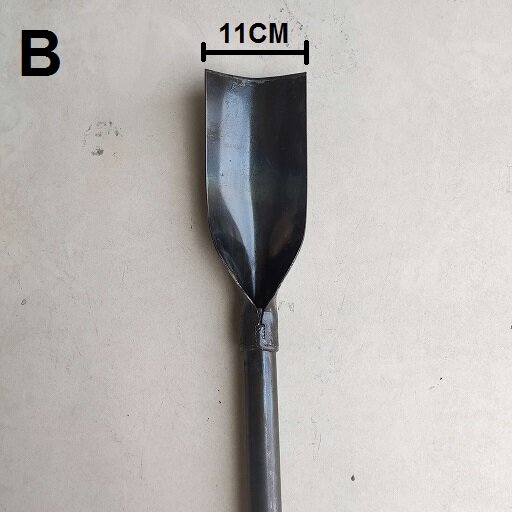 5 Inch Pahat Kelapa Sawit /Penggali Tanah Hulu Besi / Chop Tanah Hulu ...