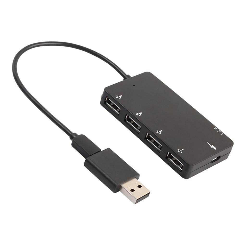 Milageto Micro USB 4พอร์ต USB OTG Hub Charger ขั้วต่อ USB สนับสนุน USB ...