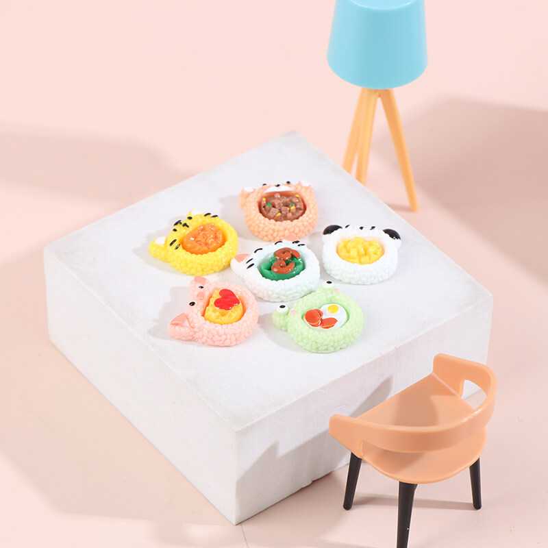 PINGZ 1:12 Dollhouse Miniature Food Bento Japanese Mini Lunch Box Model ...