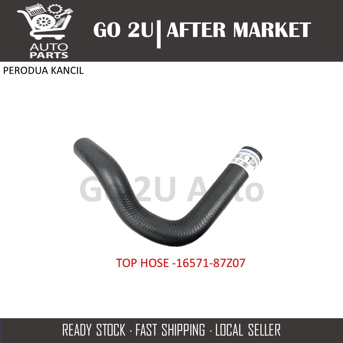 TOP HOSE RUBBER - 16571-87Z07 PERODUA KANCIL { Go2U Auto Part } | Lazada