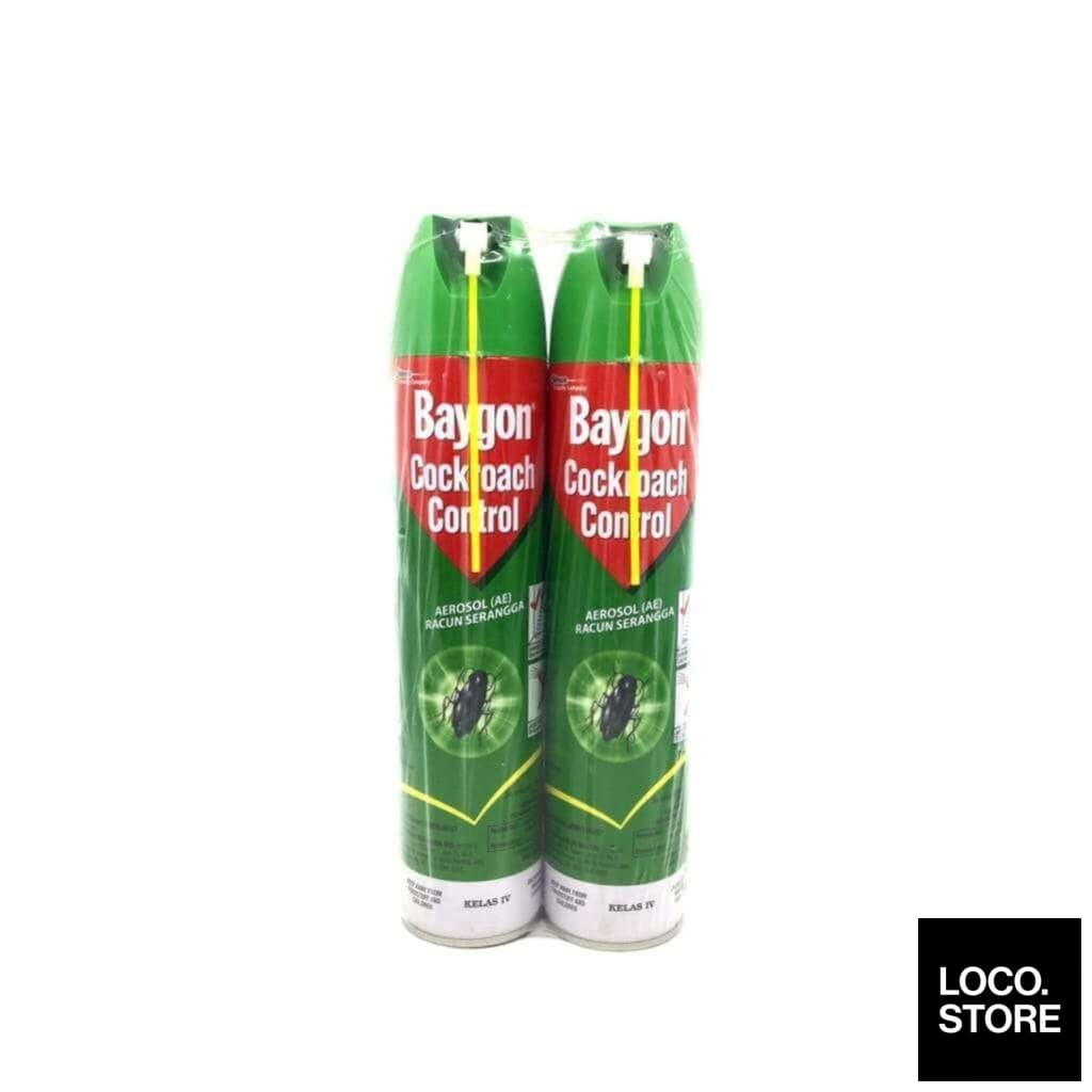 Baygon Cockroach Control (Twin Pack) 570ml X 2 | Lazada