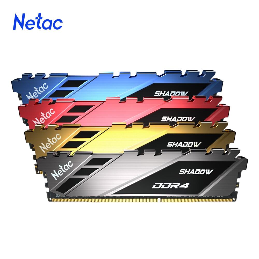 DDR4ความจำ5 Netac RAM 8GB 16GB DDR4 3200Mhz 3600Mhz 2666Mhz Memoria Ram ...