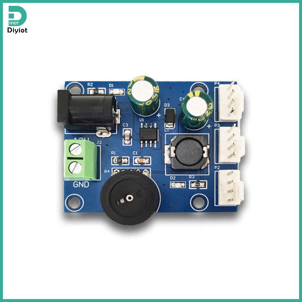 diymore 12V Three-way Step-down Speed Controller Module for Computer ...