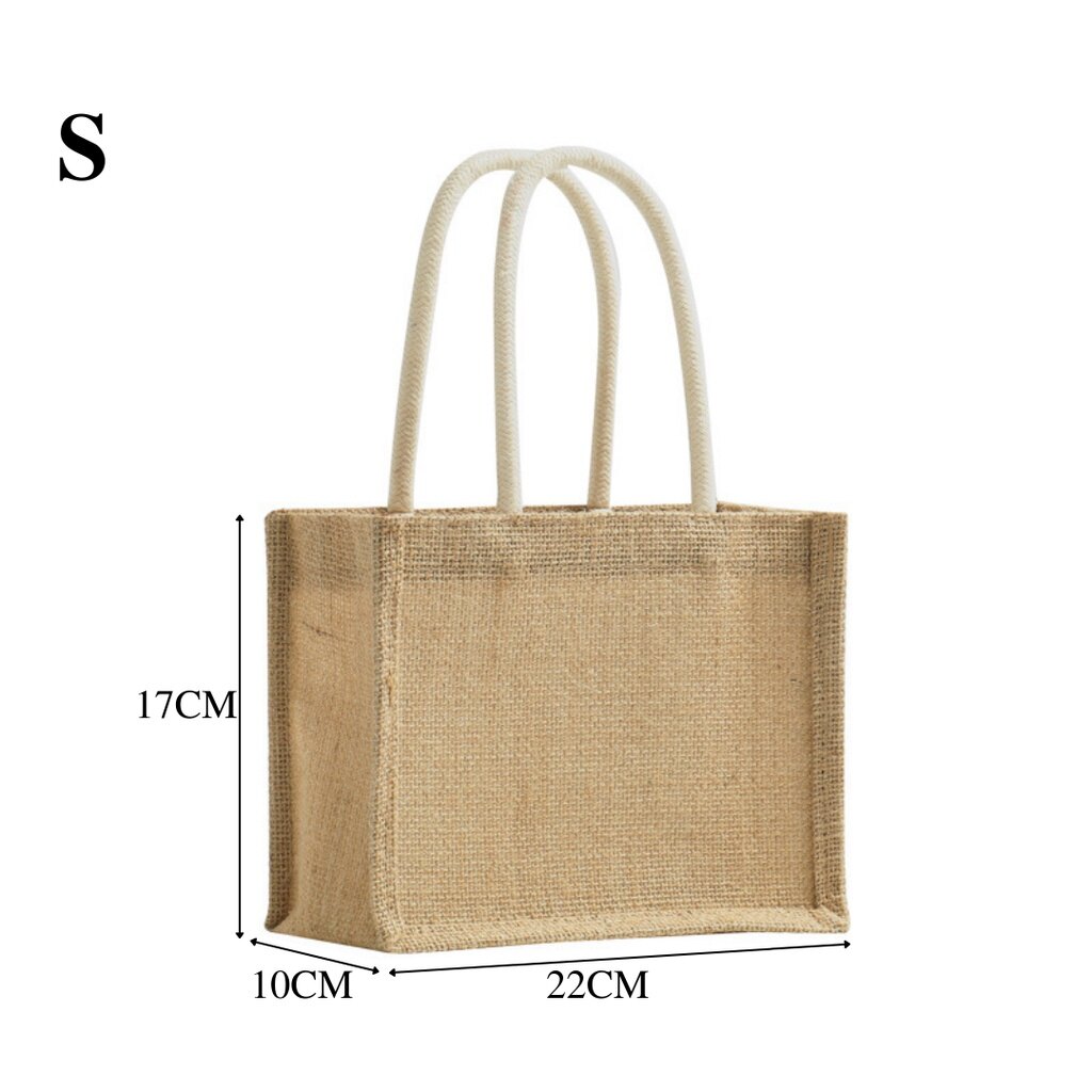 Premium Muji Style Japanese Jute Bag / Totebag / Grocery Bag / Recycle ...