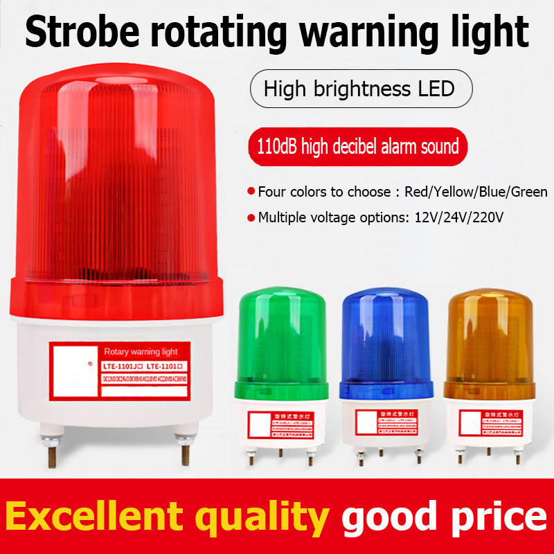Rotary strobe warning light LED Warning light Machine fire alarm Small ...