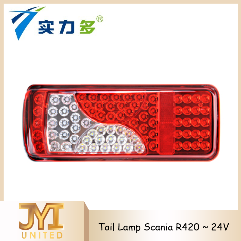 SHILIDUO LED SCANIA R420 Tail Lamp With License Plate Lamp 24V SD-2065 ...