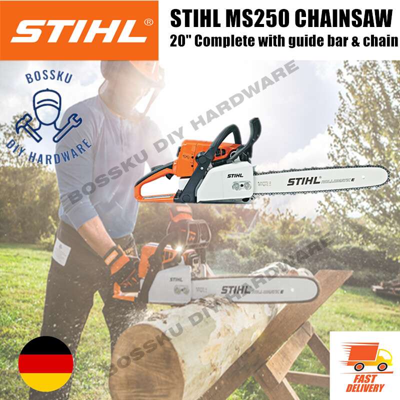 STIHL MS250 Chainsaw 20" Inch Guide Bar & Blade Germany Brand Original ...