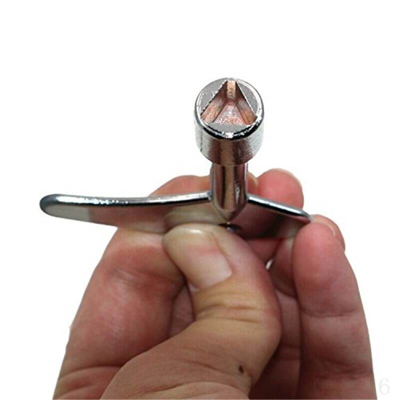 2 Pcs Metal Triangle Socket Spanner Key ,Electrical Cupboard Key ...