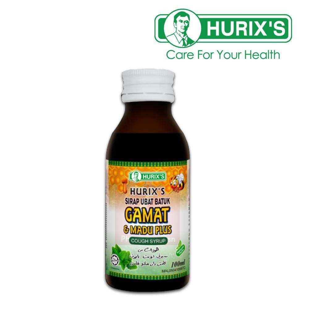 HURIX'S Gamat & Madu Plus Cough Syrup 100ml | Lazada