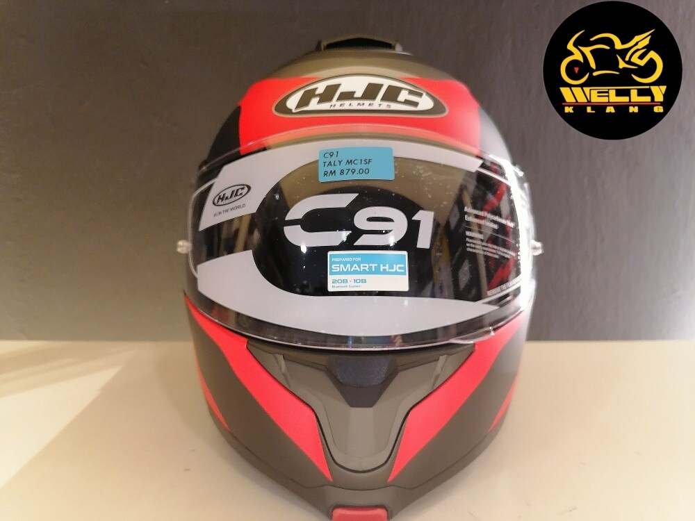 HJC Openface Helmet Double Visor C91 TALY MC5SF | Lazada